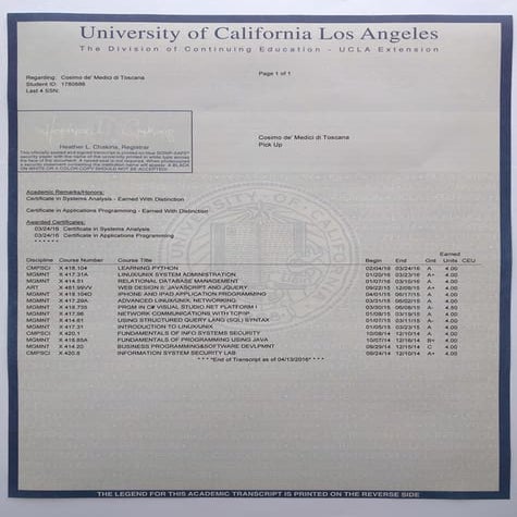 UCLA_transcript | PDF