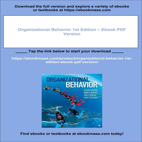 Organizational behavior-and-management | PDF
