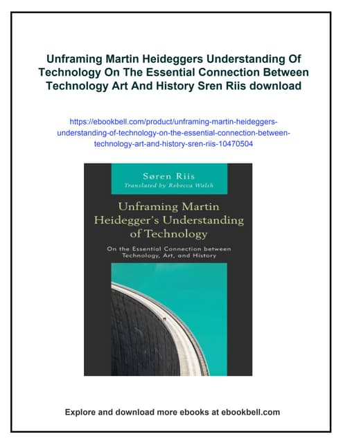 The Question Concerning Technology | PPT