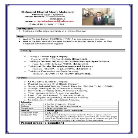 WAHEED_CV_Eng_P&G | PDF