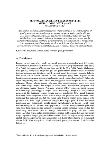 Pelayanan publik | PPTX