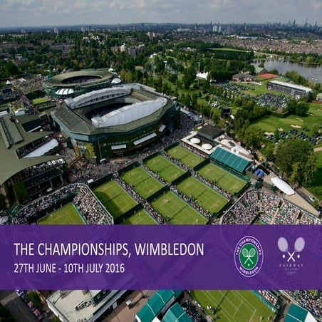 2016 Wimbledon Hospitality Brochure | PDF
