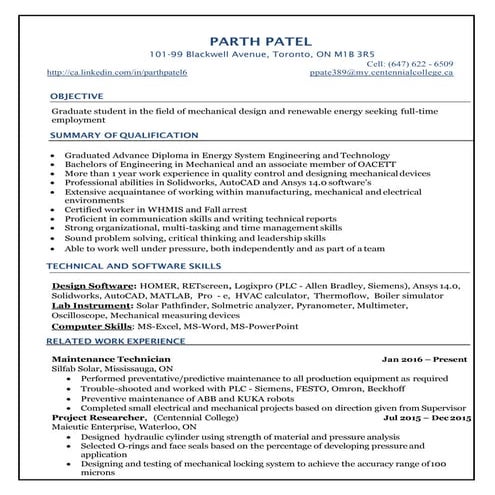 PARTH PATEL RESUME (1) | PDF