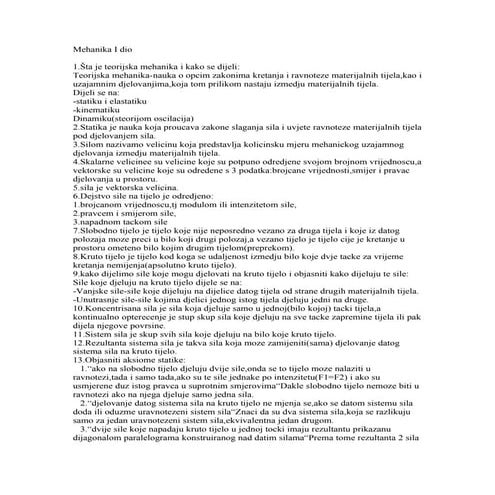 52468688 mehanika | PDF