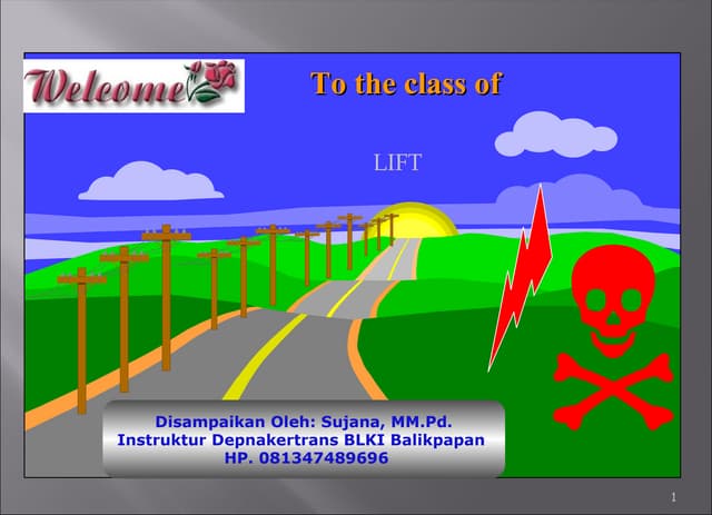 03.peranan lift saat kebakaran | PPTX