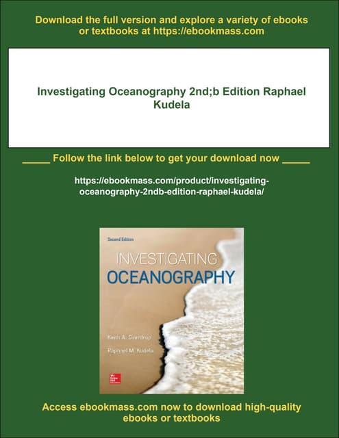 Introduction to oceanography | PDF