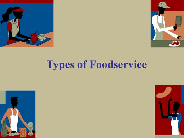 FOOD & BEVERAGE SERVICE BASICS | PPTX