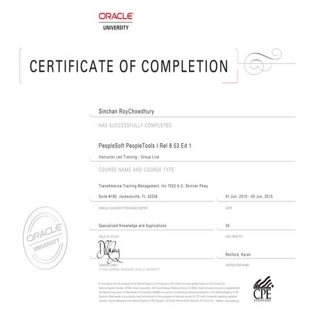 certificate - PeopleTools | PDF