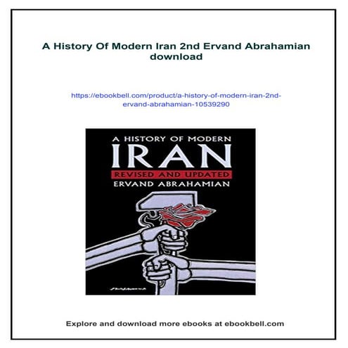A History Of Modern Iran 2nd Ervand Abrahamian | PDF