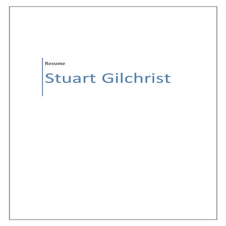 Stuart - Resume | PDF