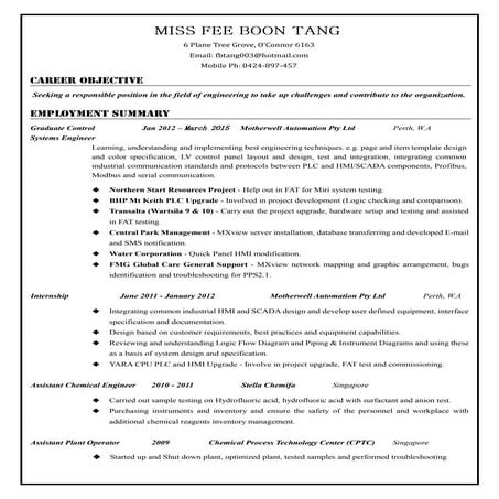 CV (Fee Boon Tang) | PDF