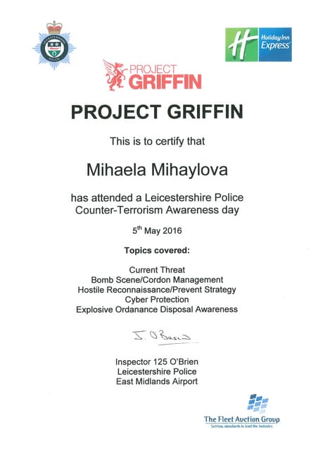 Project Griffin 2 | PDF