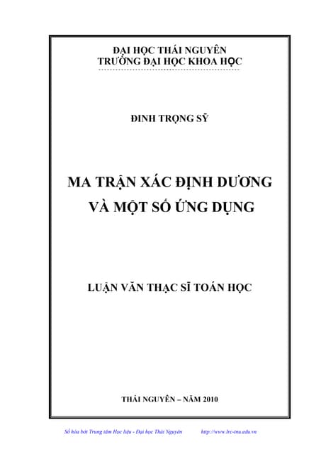 biến đổi ma trận ( Transformation matrix) | DOC