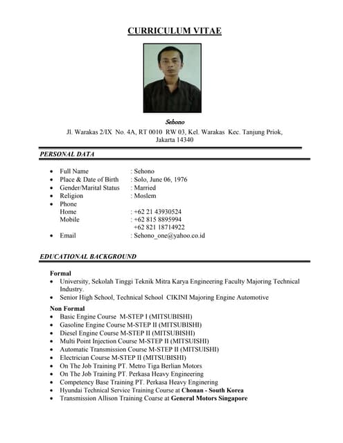 CV Talha | DOC