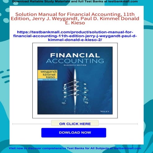Solution manual for accounting principles 14th edition jerry j weygandt paul d kimmel jill e ...