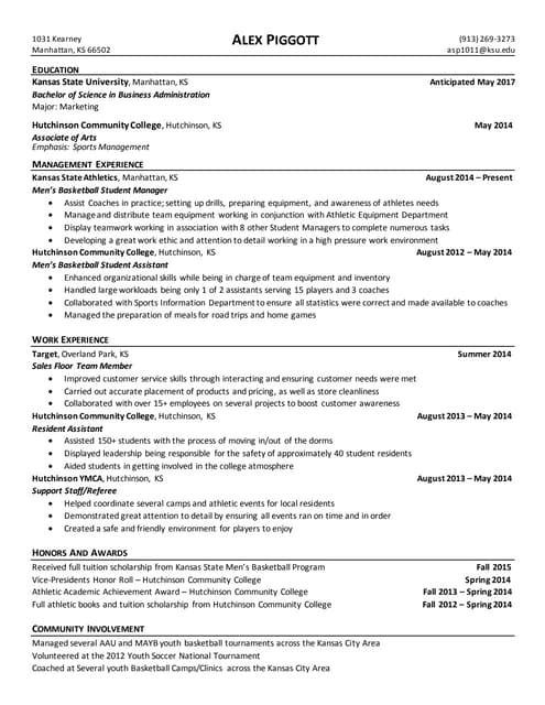 Alex Armstrong Resume | PDF