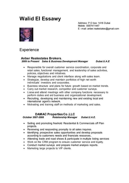 VE CV - Feb 15 | PDF