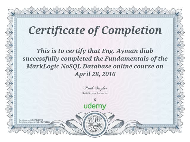 Fundamentals Of The Marklogic Nosql Database Ppt