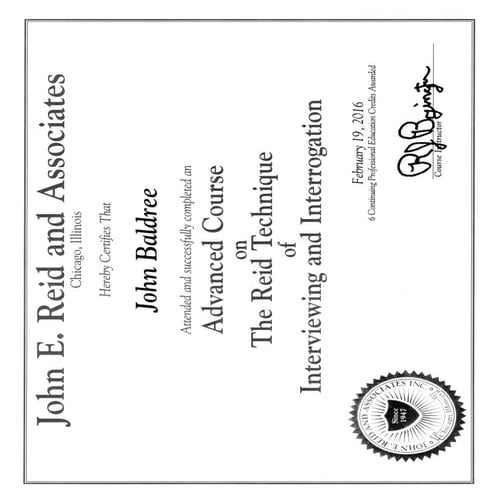 The Reid Technique Advanced Course Pdf