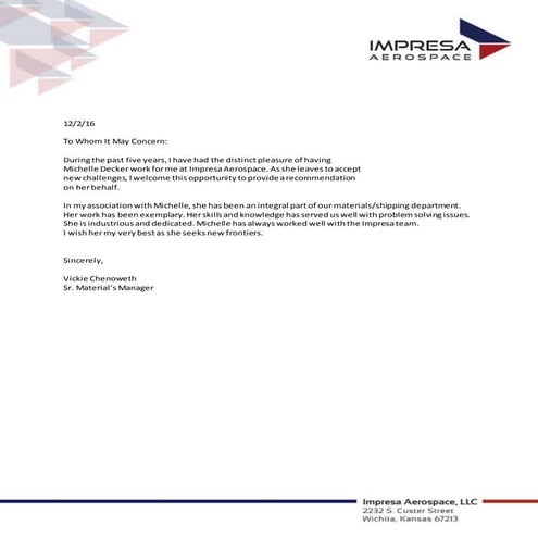 Employee Reference Letter | DOCX