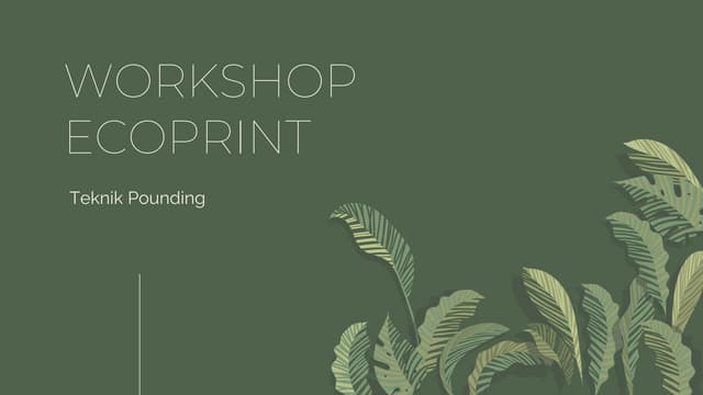 teknik ecoprint menggunakan bahan dari alam.pptx