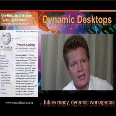 Dynamic Desktops - in less than 4 minutes! | PPT | Desktops | Computing