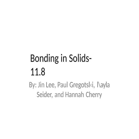 Chemical bonding in solids .pptx