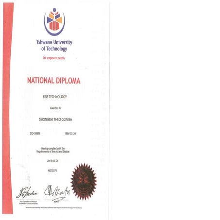 National Diploma | PPT