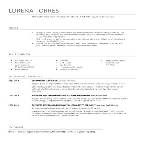 TWolfe Resume | PDF