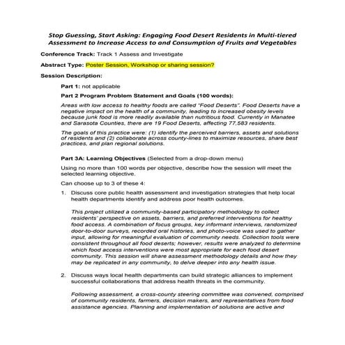 NACCHO Abstract for 2016 Annual Conference | PDF