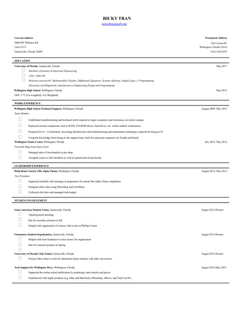 Seth Triplett - Resume | PDF