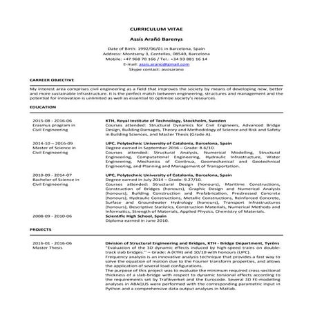CURRICULUM-VITAE-Assis | PDF