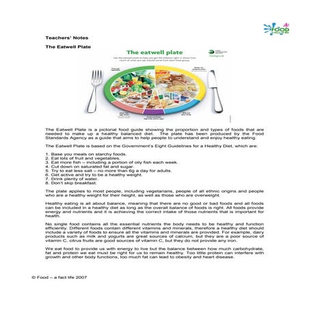 food plate | PDF