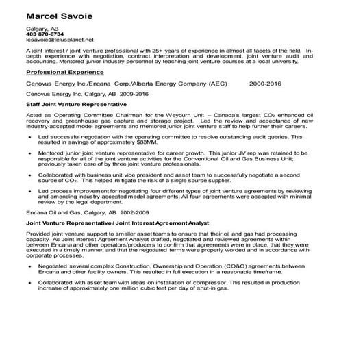 2016 Savoie Resume 09-27 | DOCX