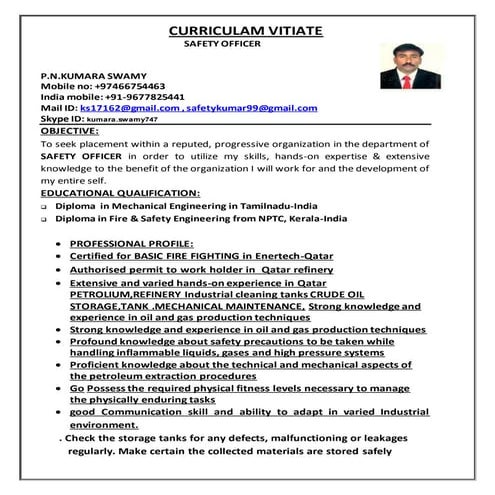 kumar CV NEW | DOCX
