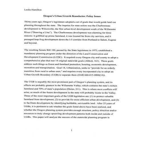 OAPA Paper UGB 2004 Hamilton | PDF