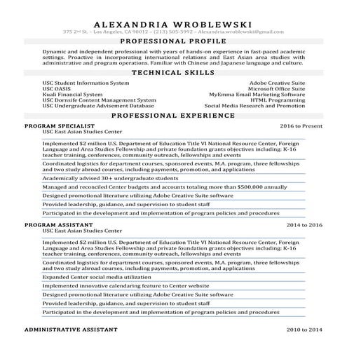 Alex Formal Resume | PDF