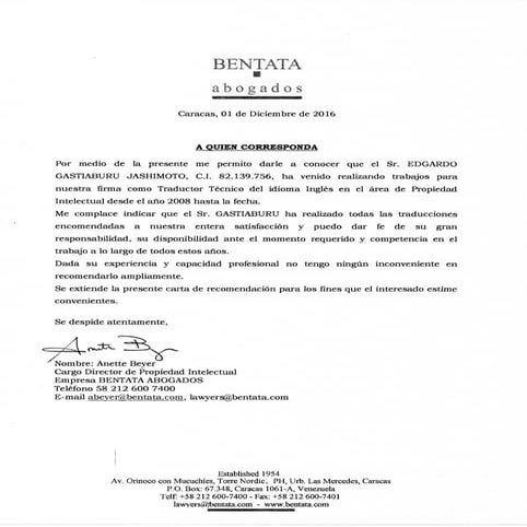 Ref Bentata - E Gastiaburu | PDF