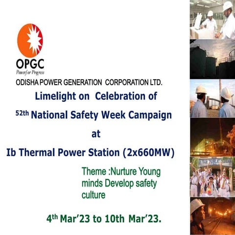 52th National Safety Week campaign -2022 OPGC-II.ppt