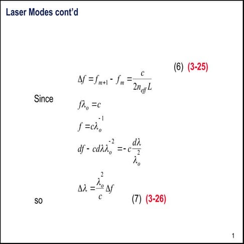 Semiconductor lasers | PPT