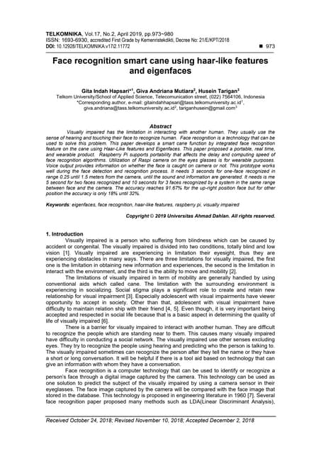 Irjet Human Face Detection And Identification Using Deep Metric