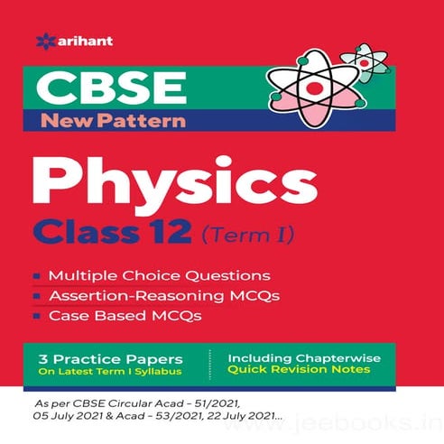 arihant-physics-class-12-term-1 | PDF