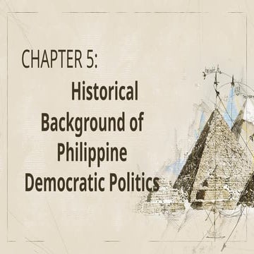 Historical Background of Philippine Democratic Politics | PDF