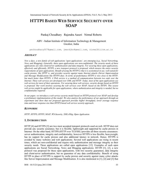 Securing Web Application, Services and Servers | PDF | Internet | Computing