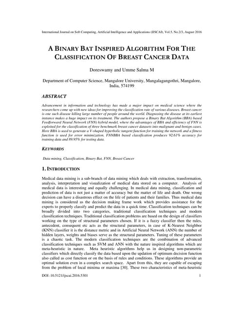 Bat Algorithm And Applications Ppt 2833
