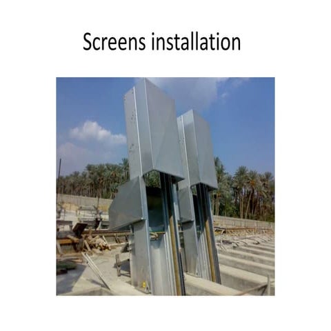 Screens installation | PPT