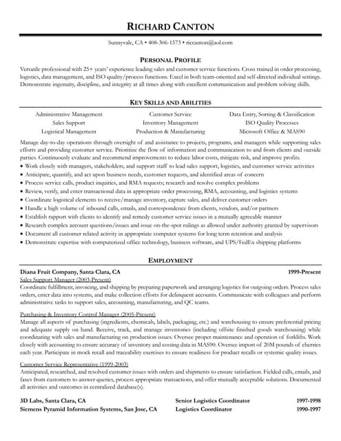 Sonya Morrison resume | PDF