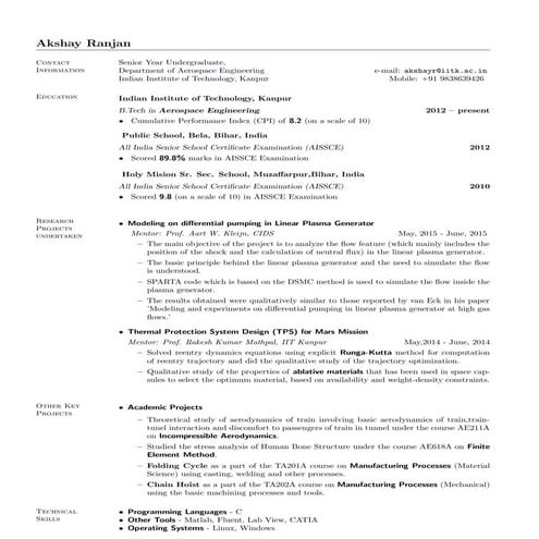 Akshay_cv | PDF