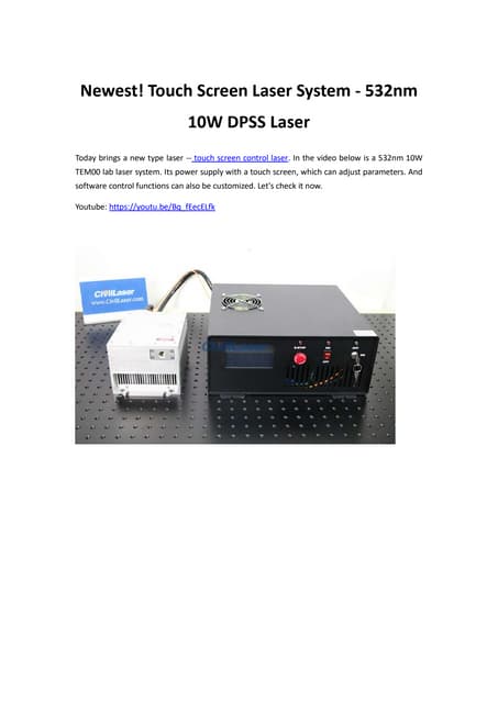 Allengers BLAZE-prime 65W Holmium surgical laser system | PDF | Foot ...