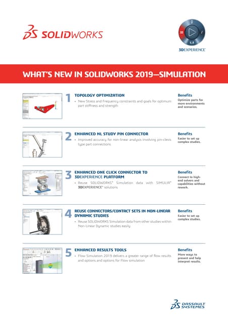 Top 10 New Features in SOLIDWORKS 2019 - 3D CAD | PDF